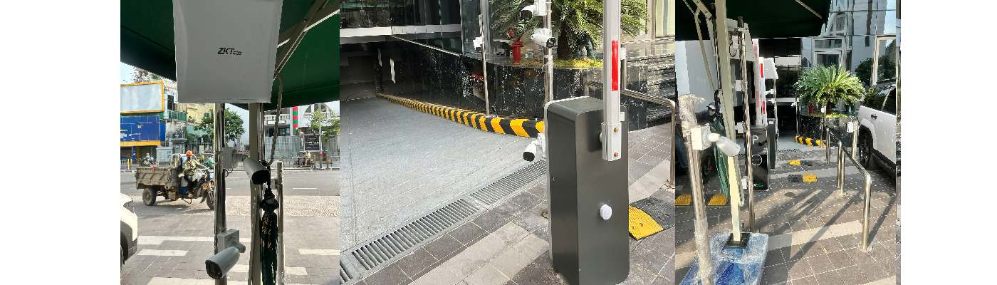 Vehicle Entrance Control Project of L'mak 68 Building in Viet Nam